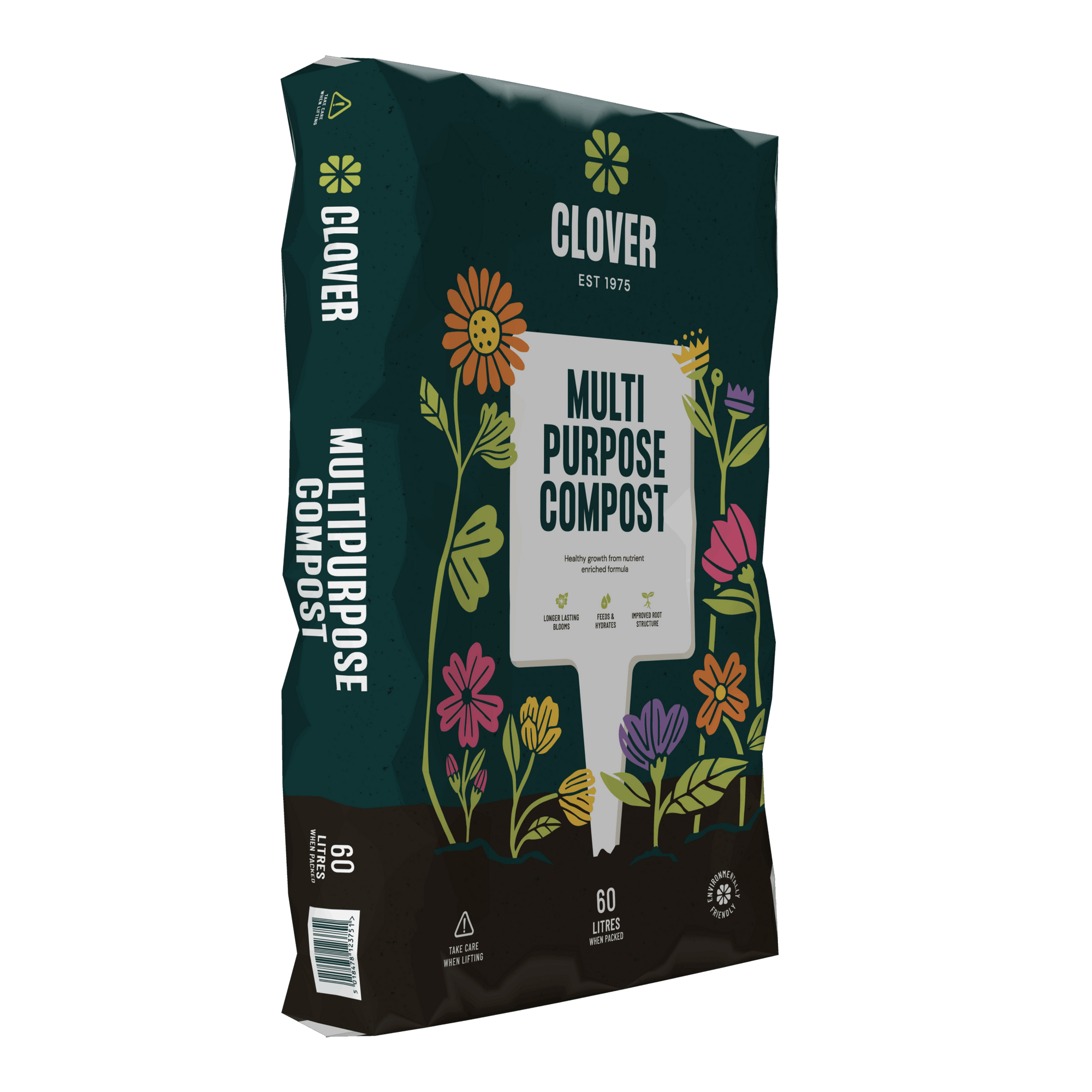 Premium Multi-Purpose Compost 60L - Professional Growing Medium ...